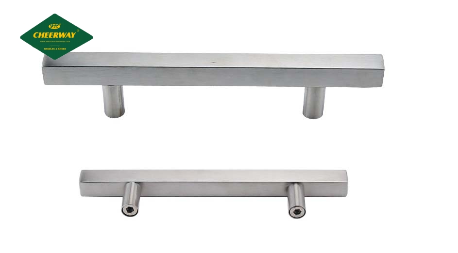 Stainless steel square tube connection handle,Stainless Steel Handles